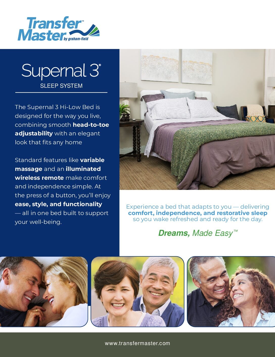 Supernal 3 Sleep System - Transfer Master